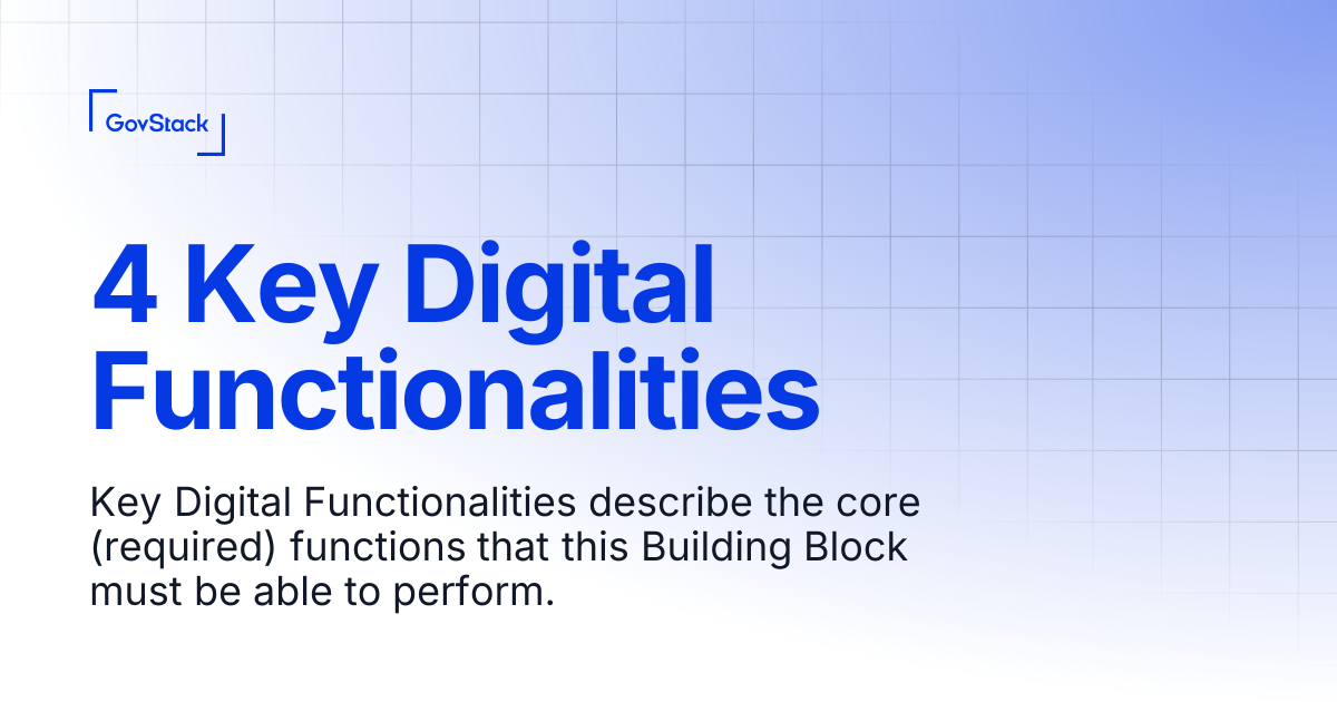 4 Key Digital Functionalities | bb-wallet